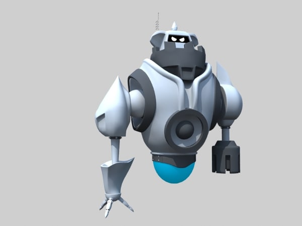 3d robot model