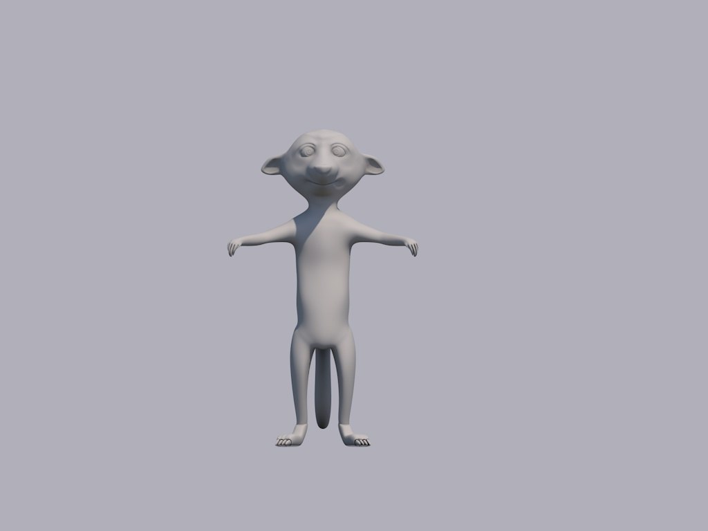 3d character animation model