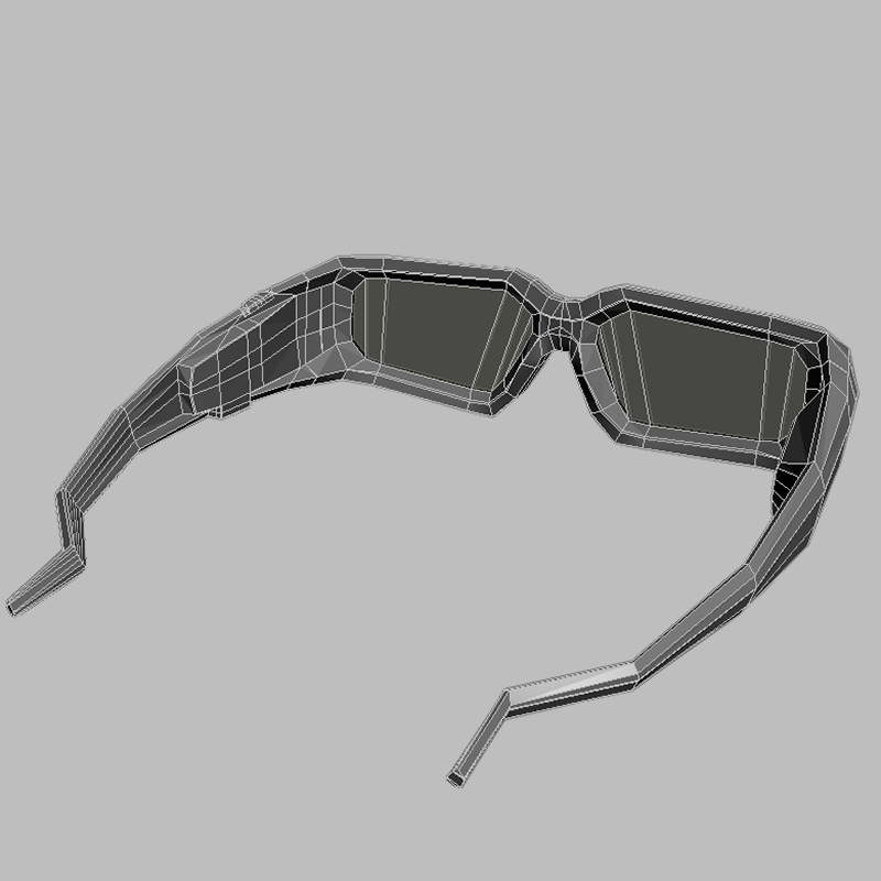 3d model nvidia vision glasses