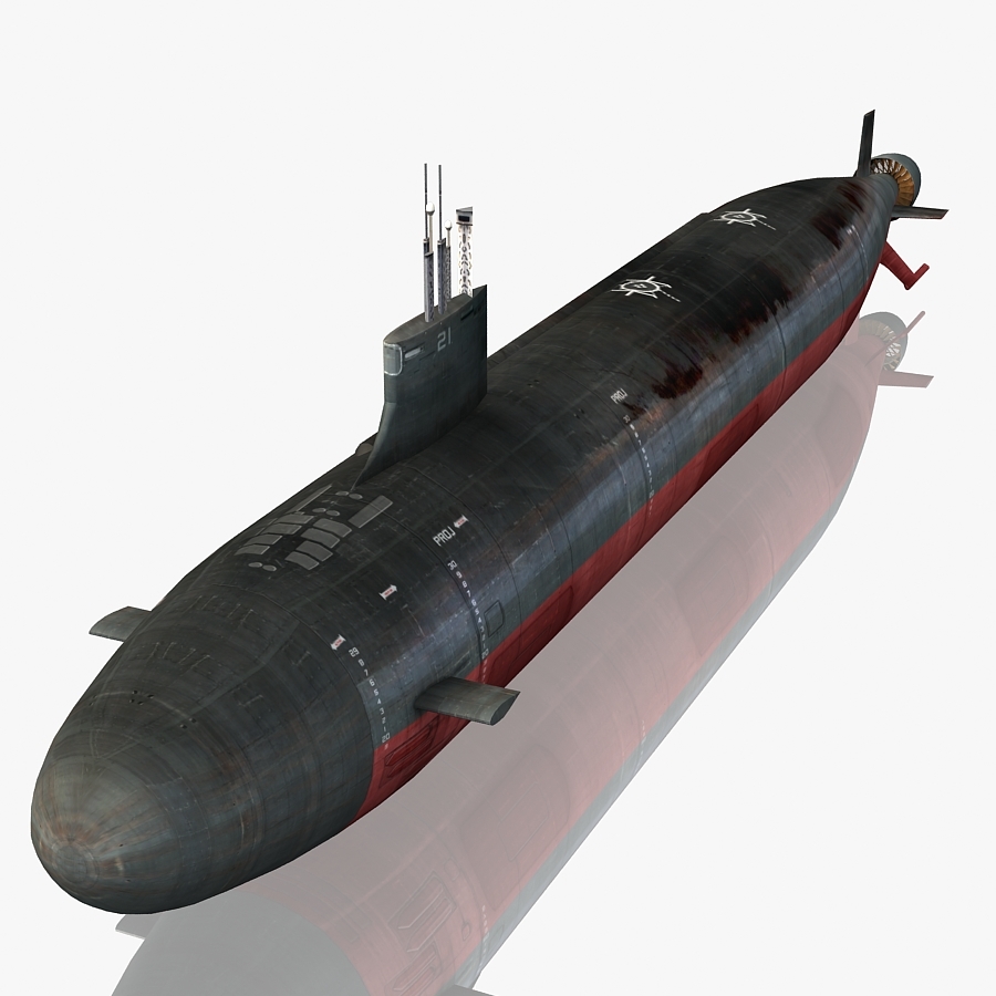 uss seawolf ssn-21 marine 3d model