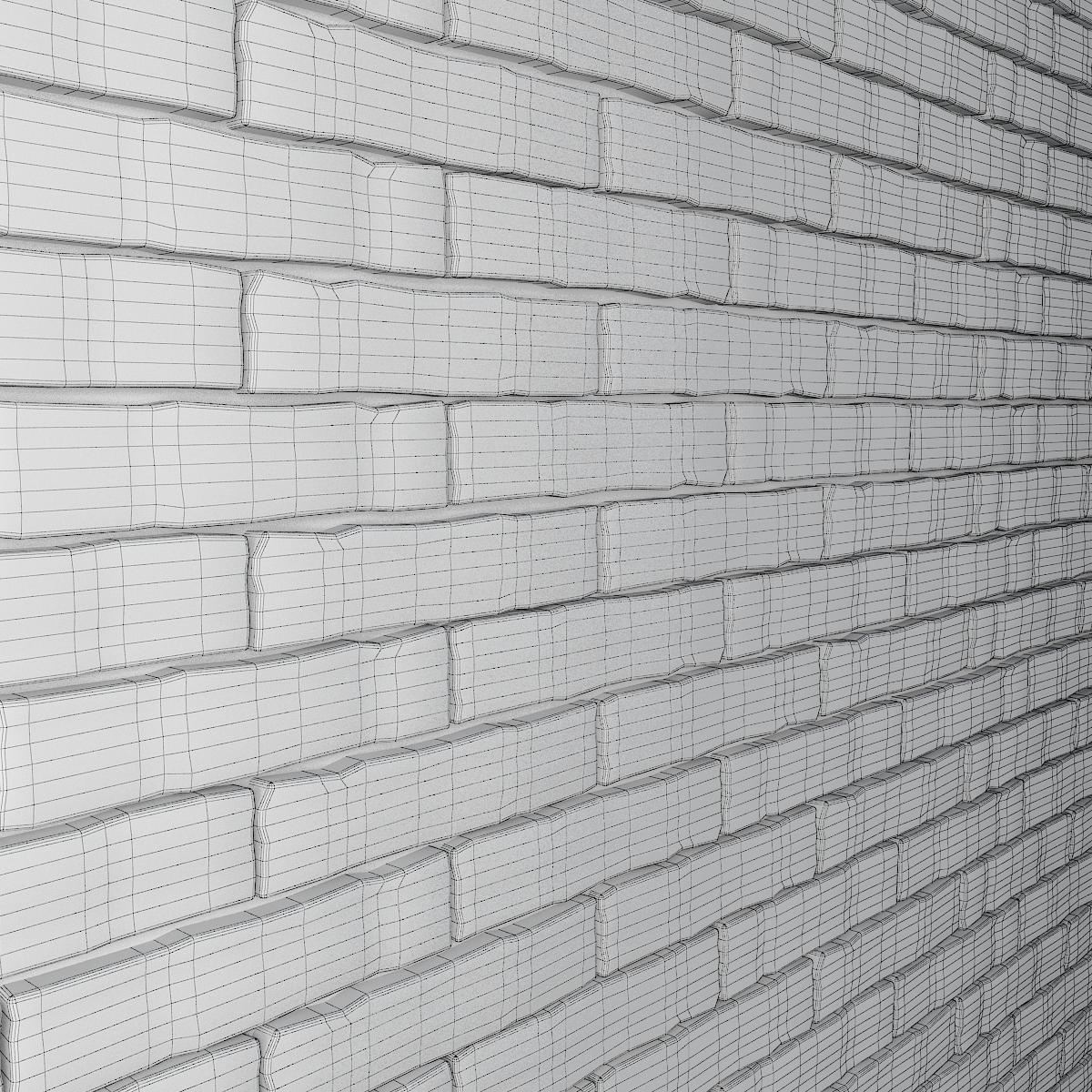 brick wall 01 3d model