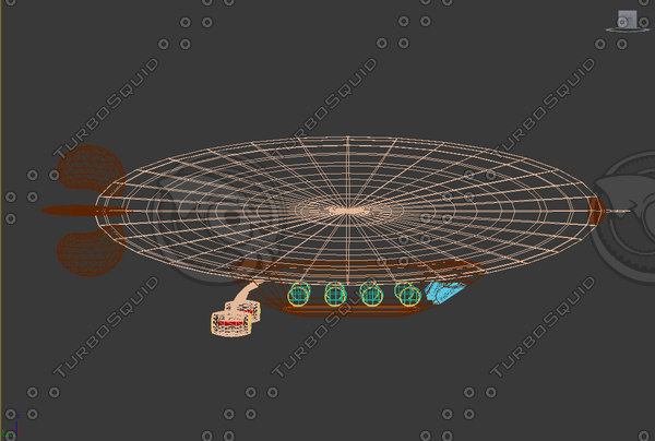 model of airship ship