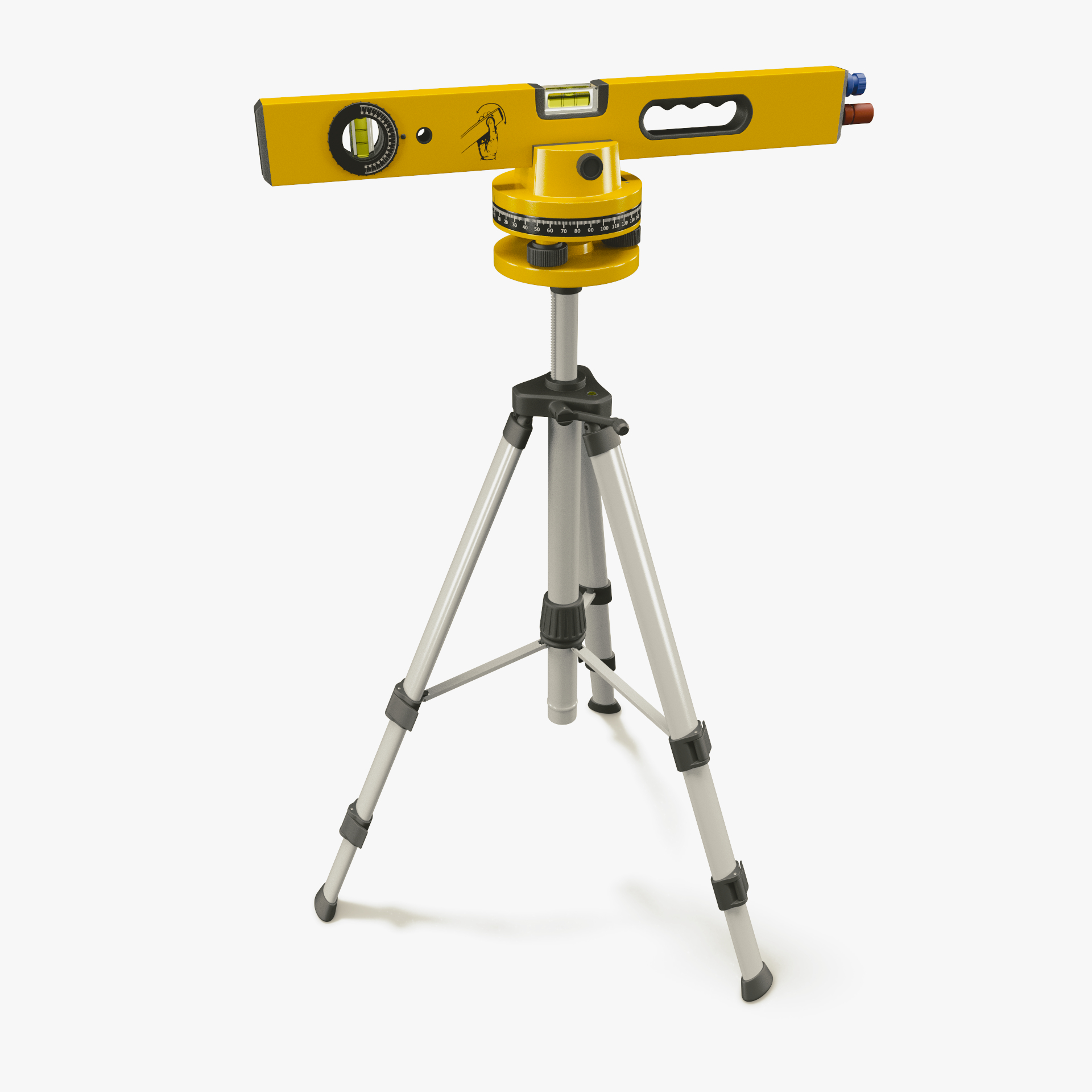 3d laser spirit level model