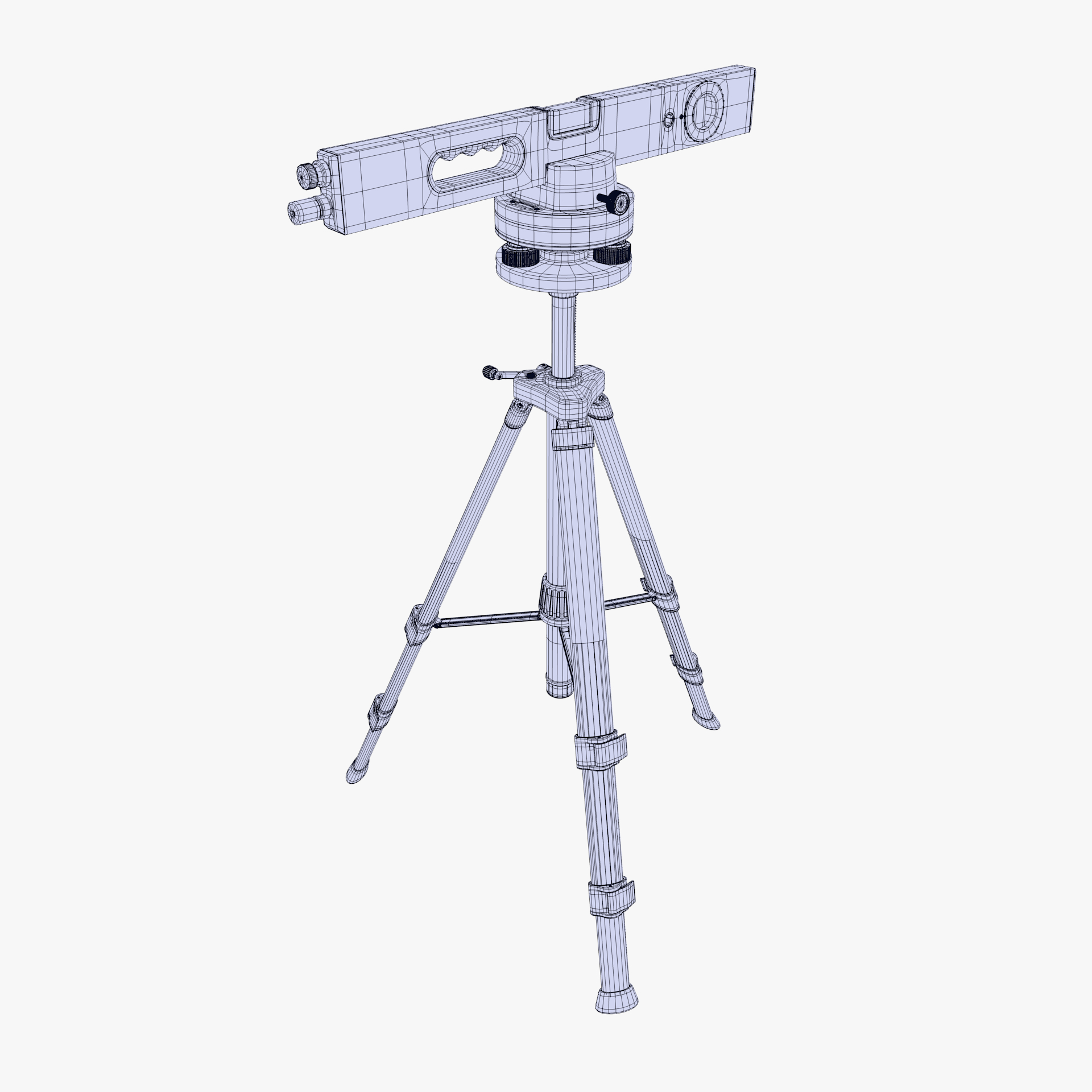 3d laser spirit level model