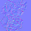 3d model rock normal lods