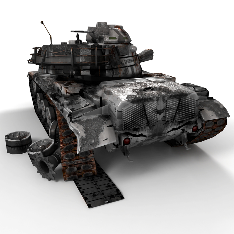 3d model real time m60