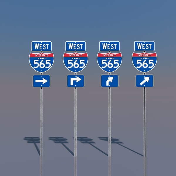 interstate 565 signs alabama c4d