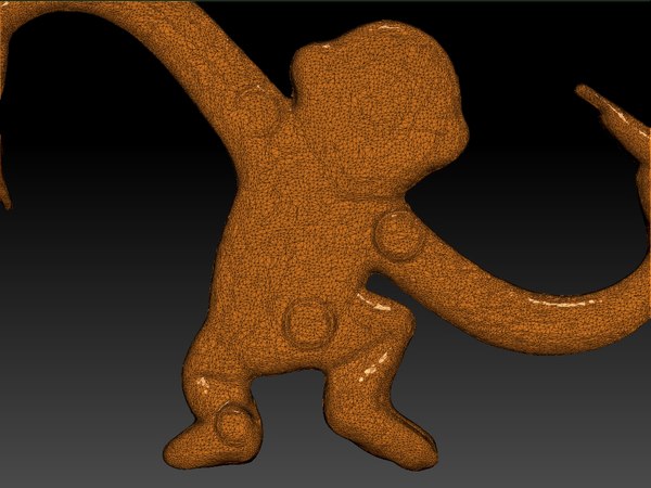 3d scan barrel monkeys model