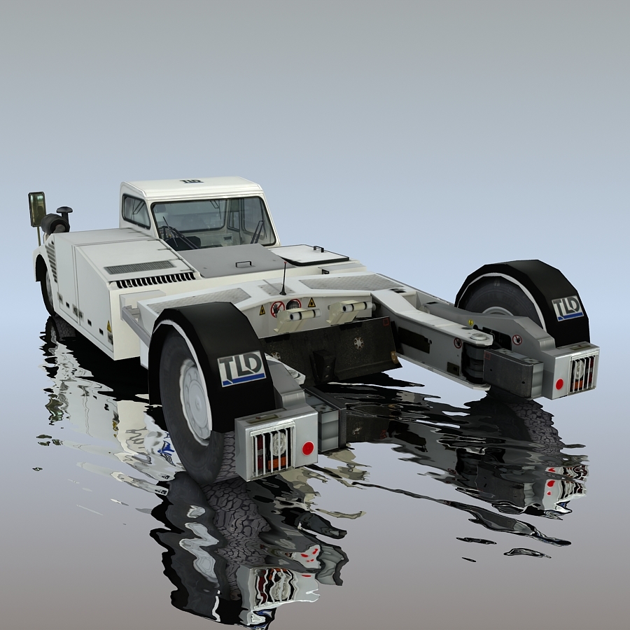tpx-200-s towbarless aircraft tractors 3ds