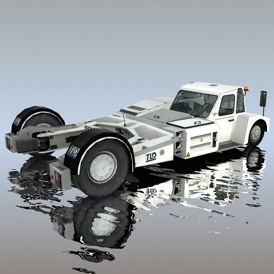 tpx-200-s towbarless aircraft tractors 3ds