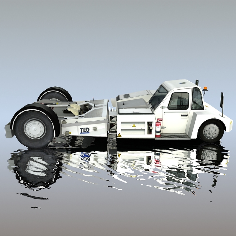 tpx-200-s towbarless aircraft tractors 3ds