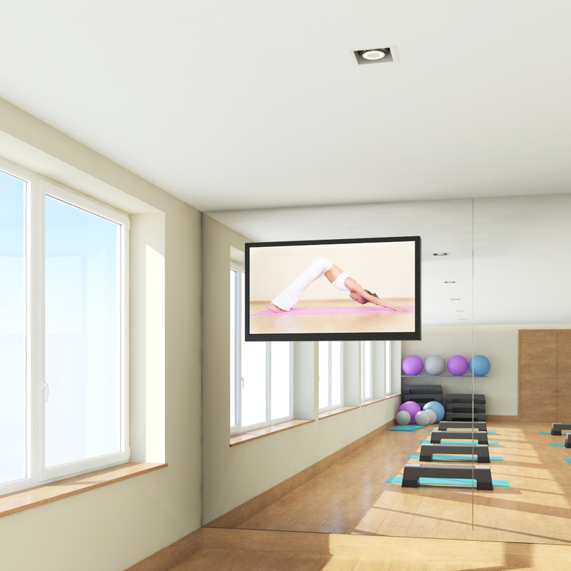 3d model of yoga studio