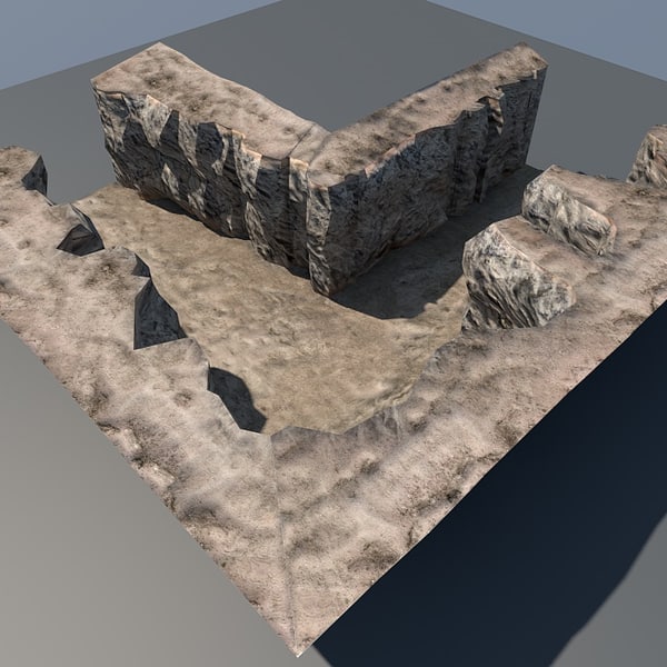 free mountain maps terrain 3d model
