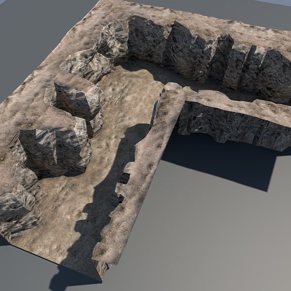 free mountain maps terrain 3d model