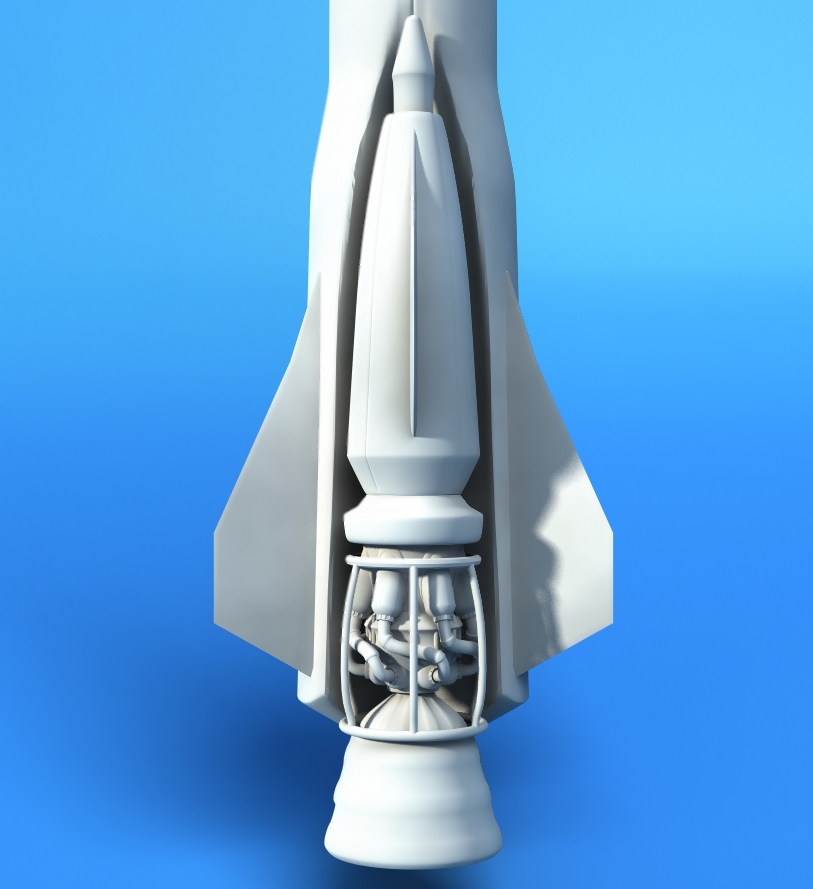 3d rocket