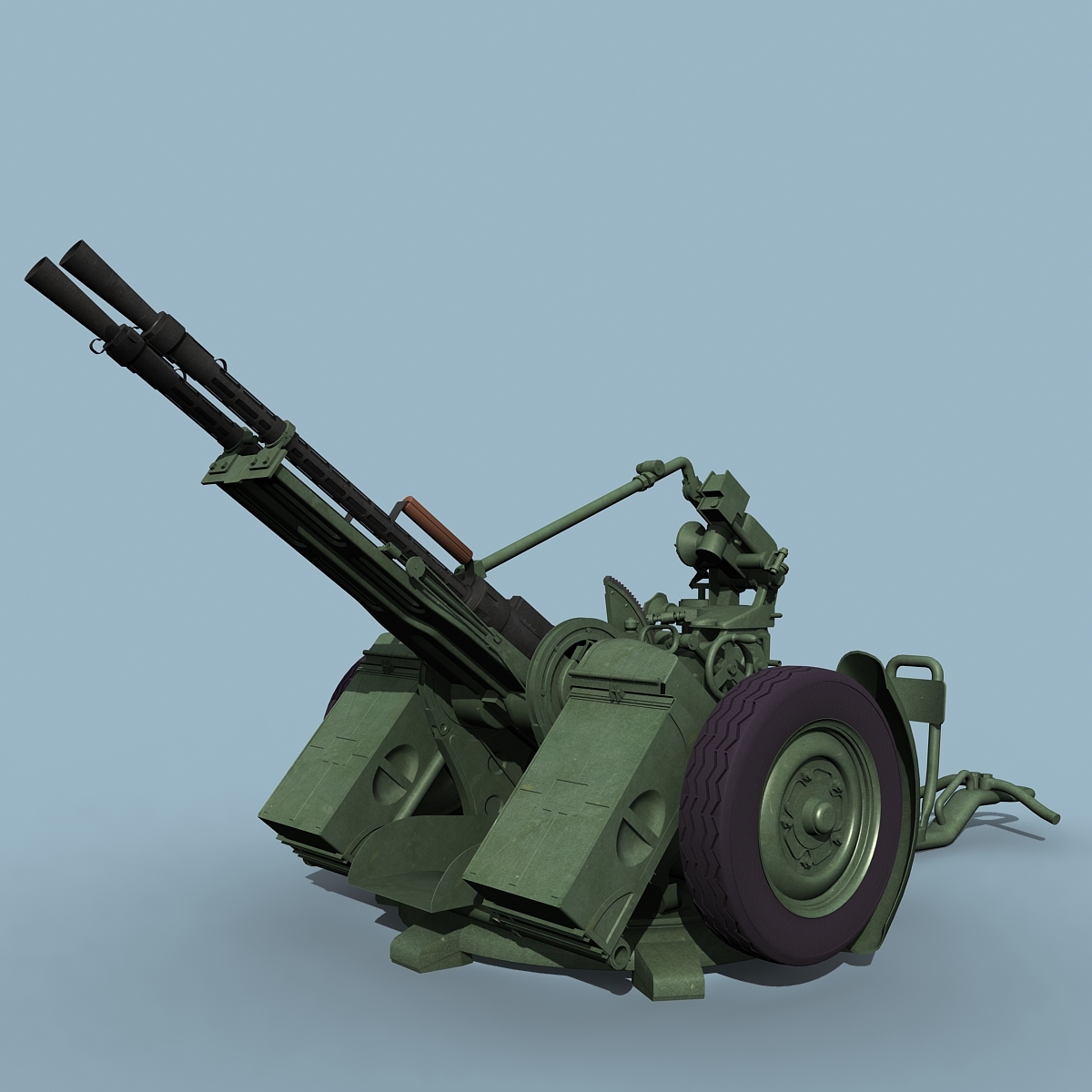 3d zpu-2 soviet double