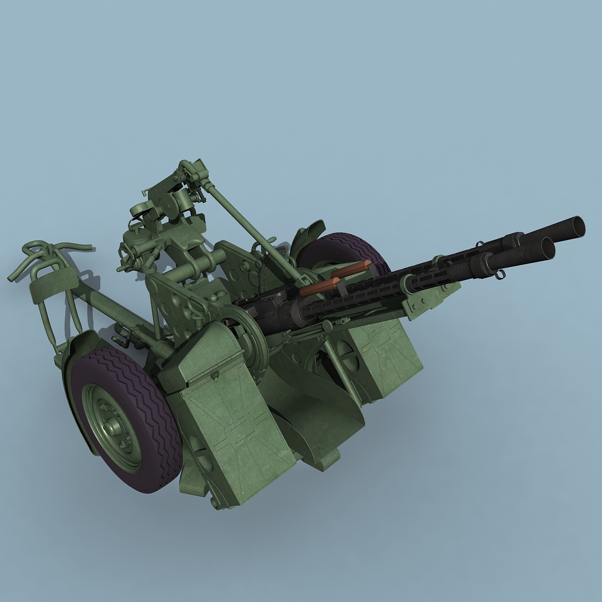 3d zpu-2 soviet double