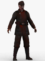 bin laden 3d model