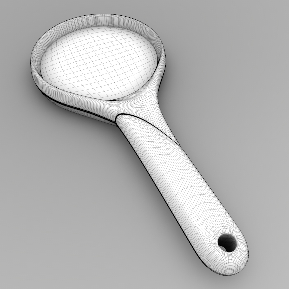 3d model magnify glass