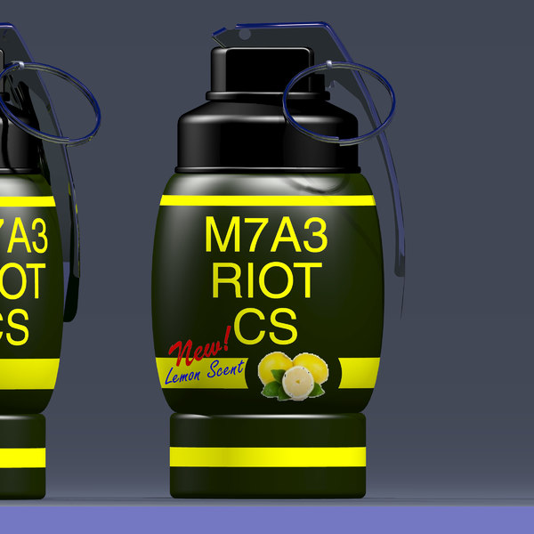 riot tear gas grenade 3ds