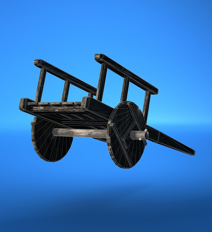 3d model handbarrow