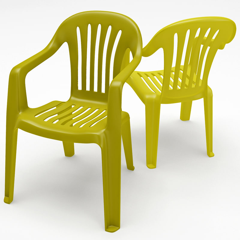 Monobloc Chair 1 3D-Modell - TurboSquid 745185
