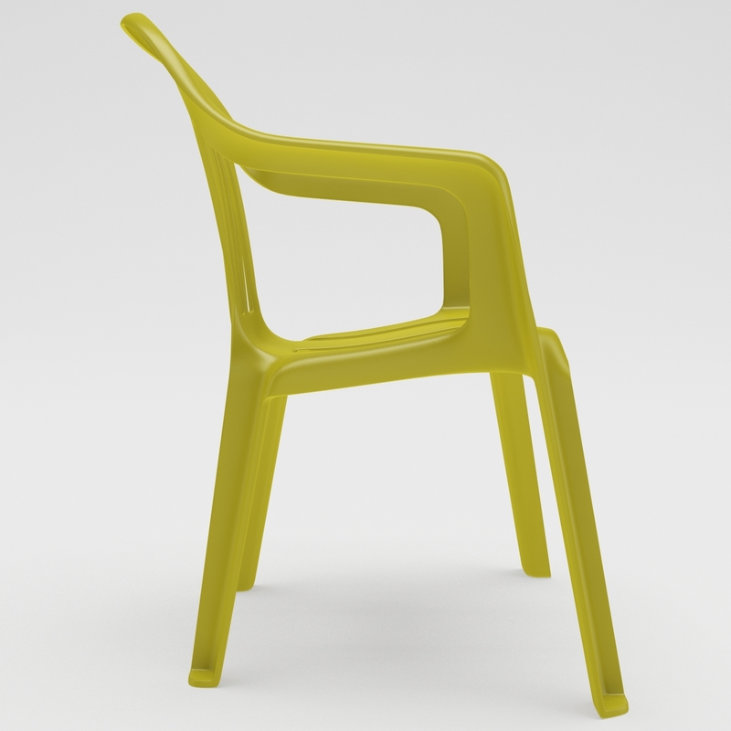 3d monobloc chair 1