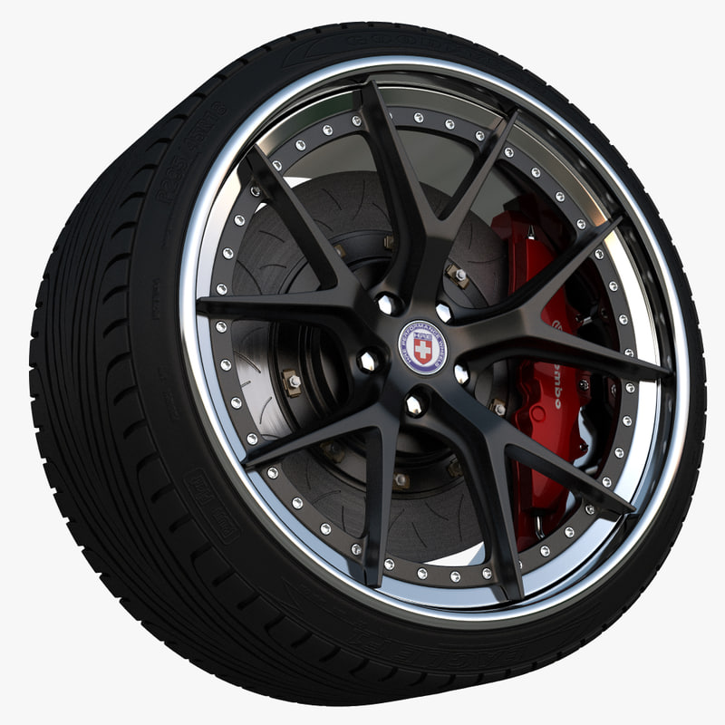 3d wheel hre s101 model