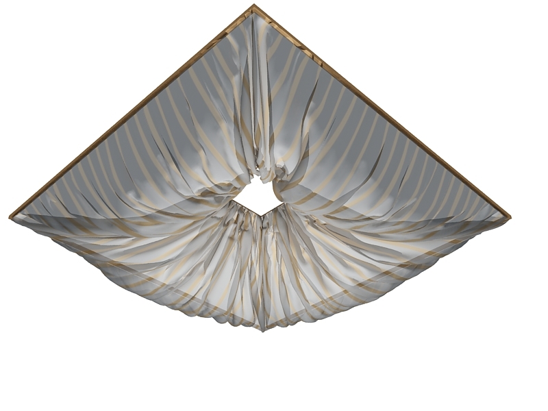 curtain ceiling 3d model