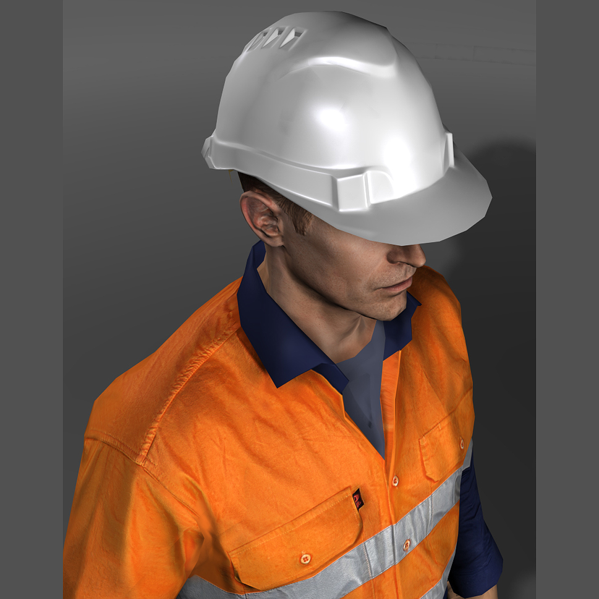 3d safety worker
