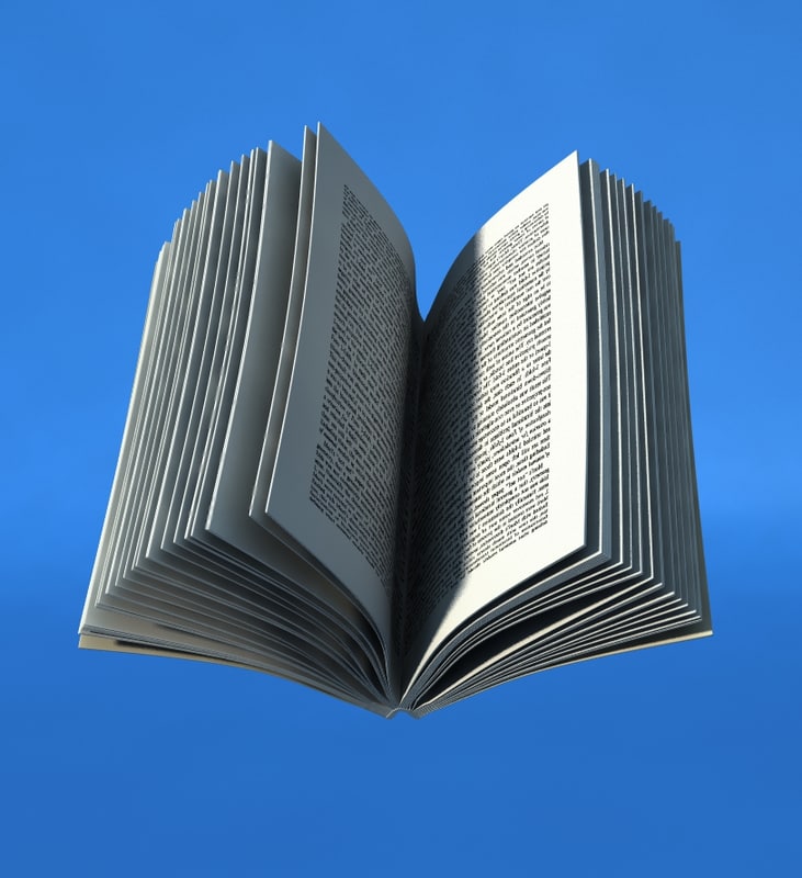 3d model book