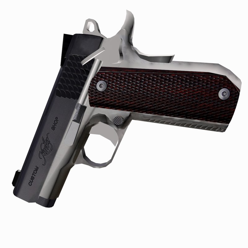 kimber m1911a1 3d max
