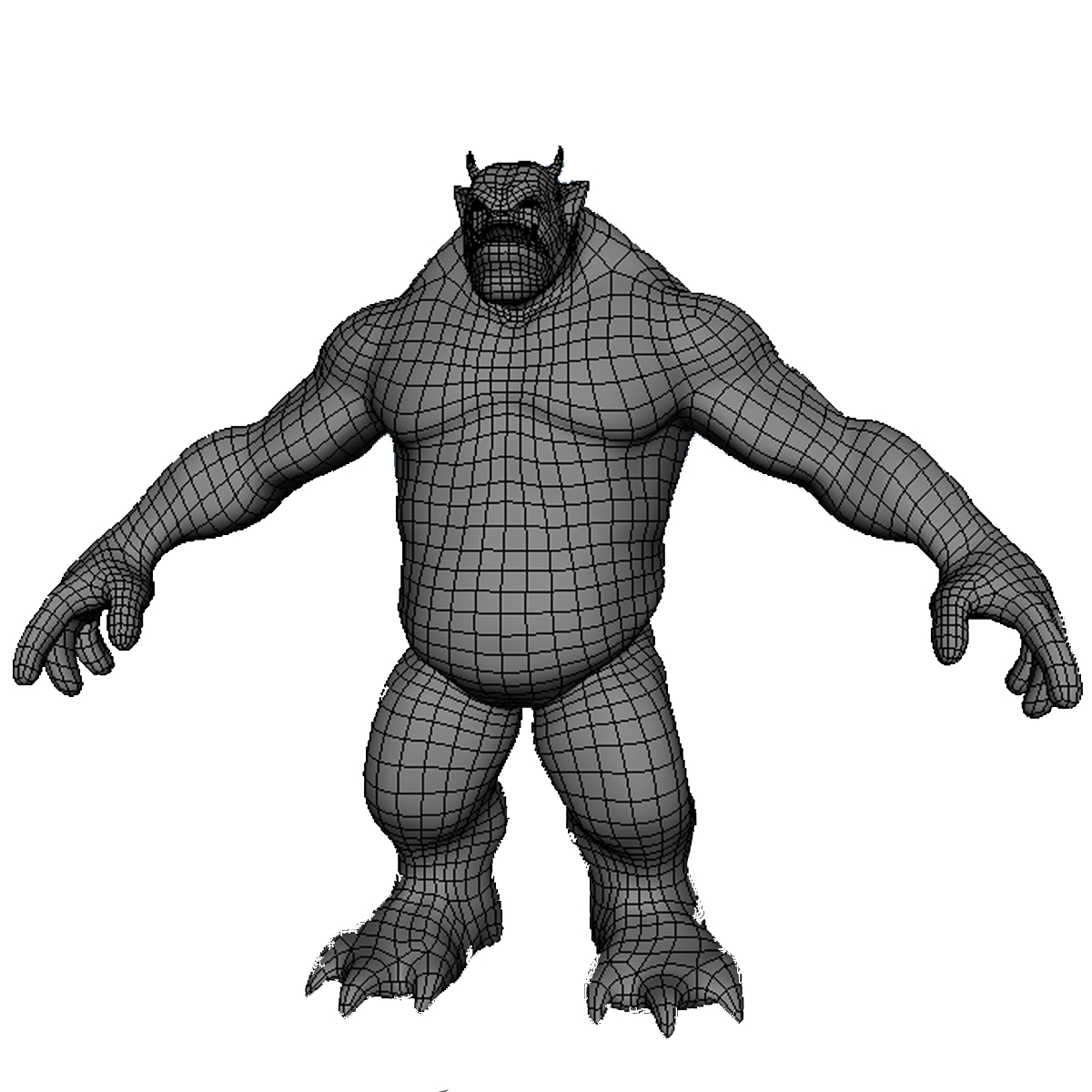 3d troll model