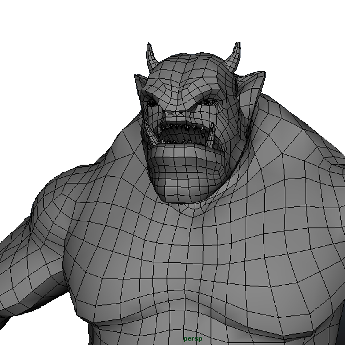 3d troll model