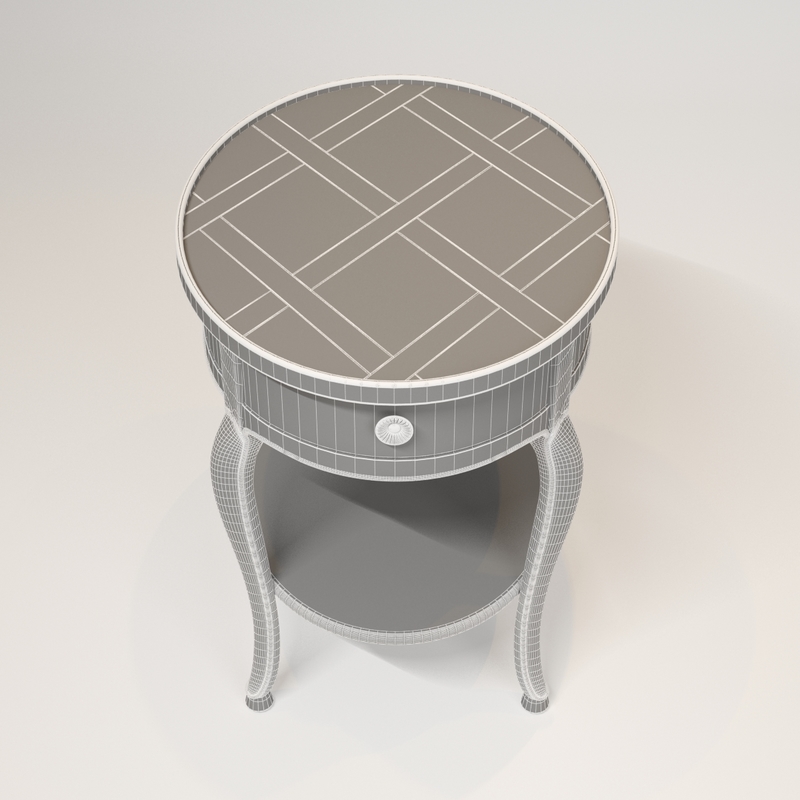 3d model of drexel heritage louis xv