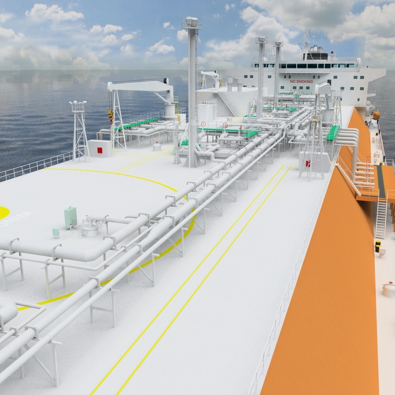 lng tanker ship gas max