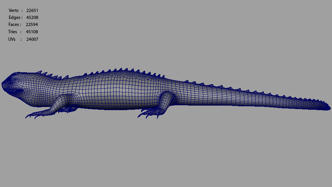 3d tuatara sphenodon punctatus lizards