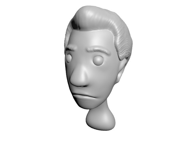 cartoon character head max free