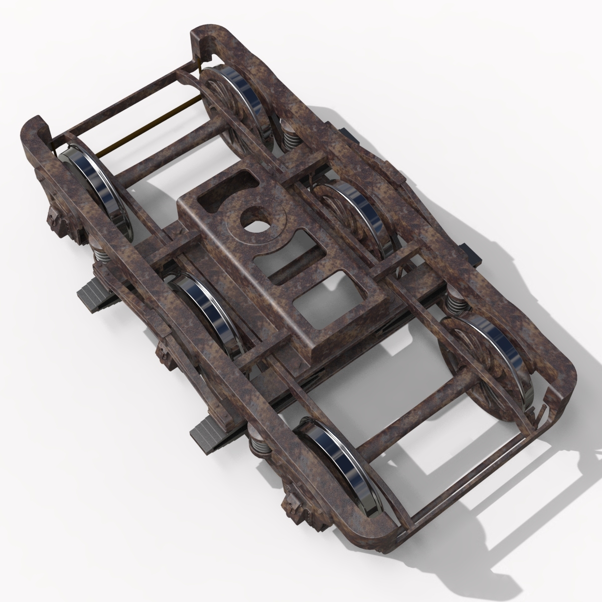 3d pullman passenger truck model