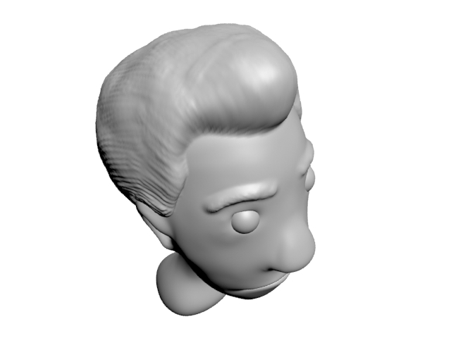 cartoon character head max free