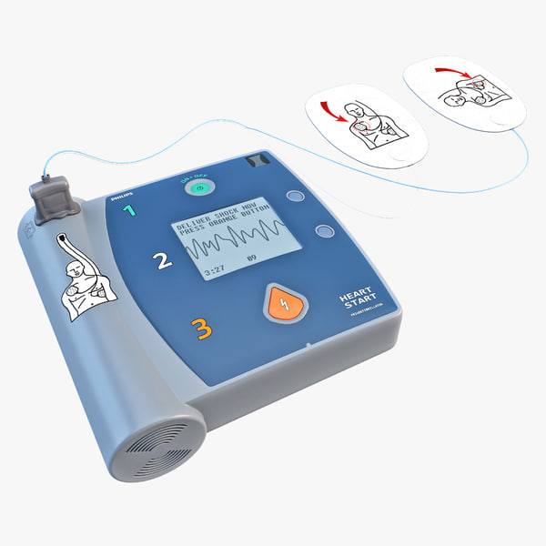 3d model corpuls defibrillator