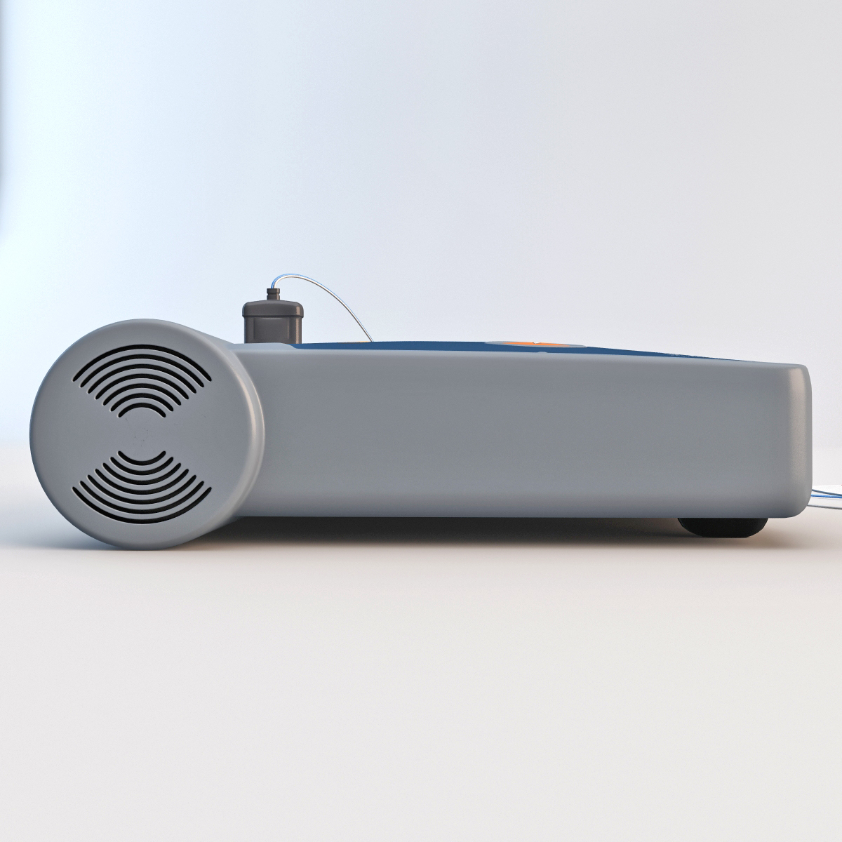 3d portable defibrillator model