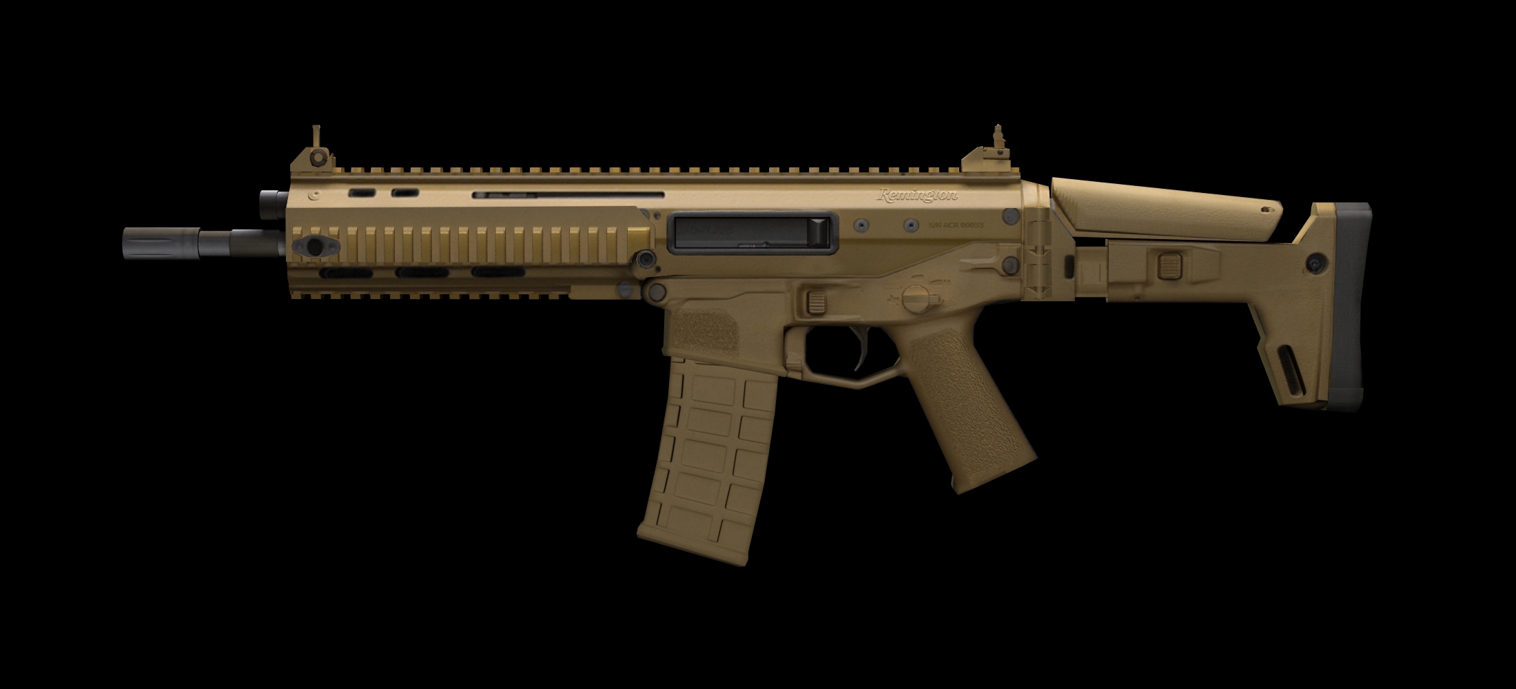 3d model remington acr