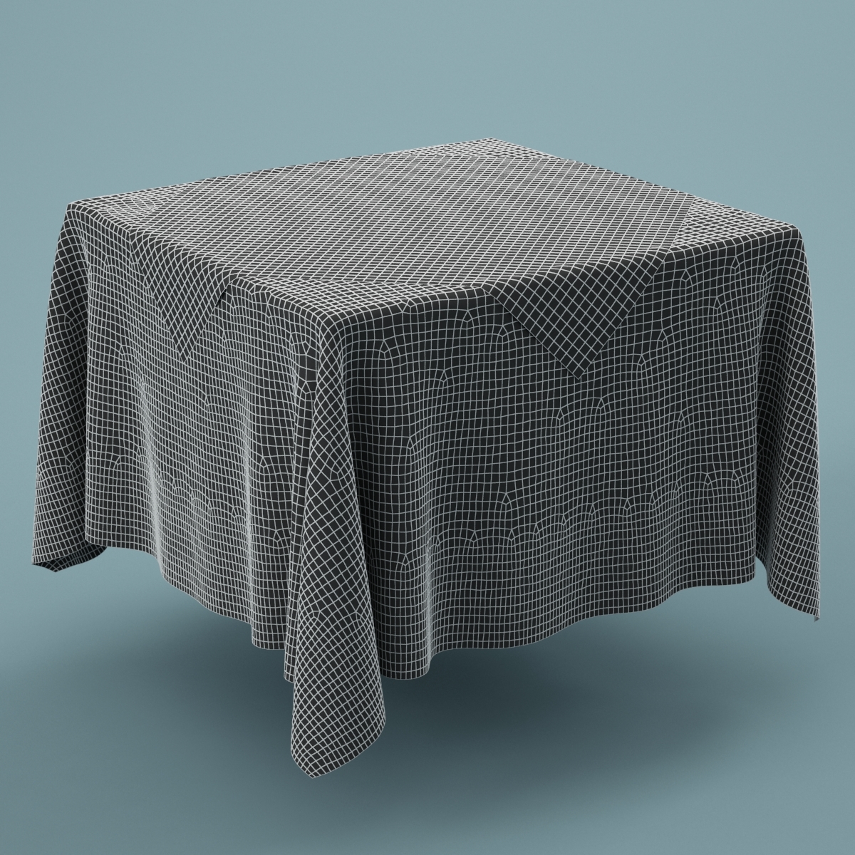 3d cloth tablecloth table