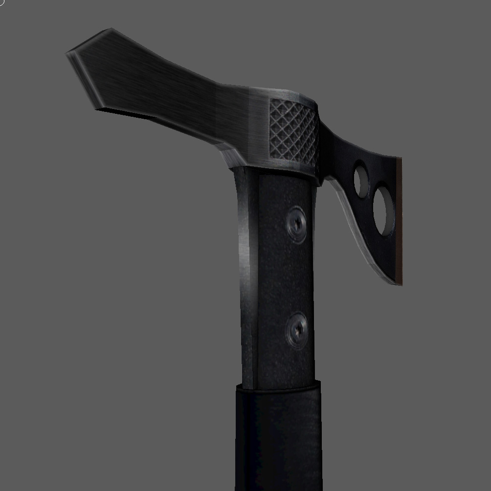 3d modern tomahawk model