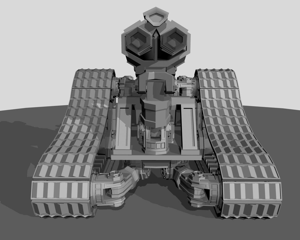3d obj robot scout