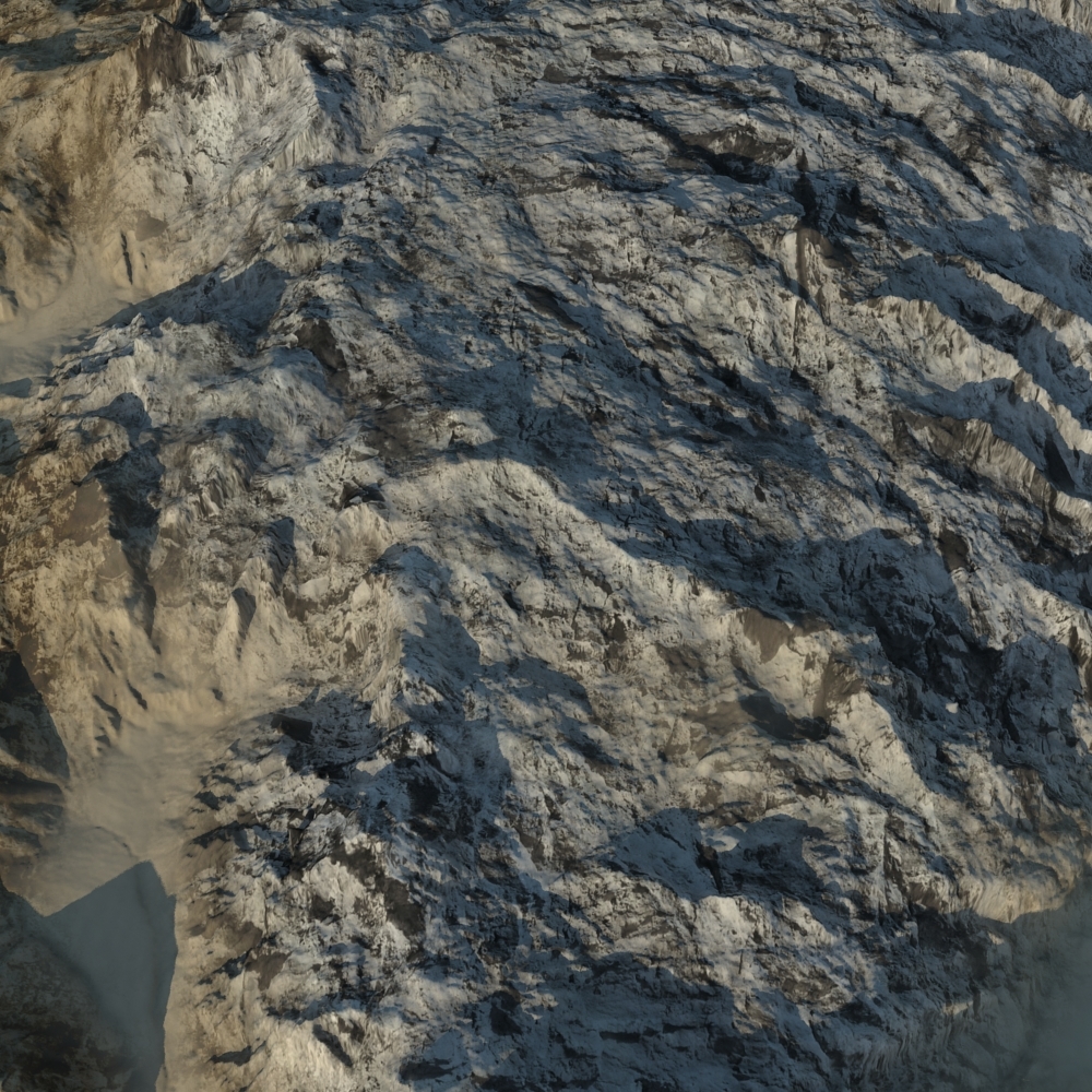 3d model terrain realistic