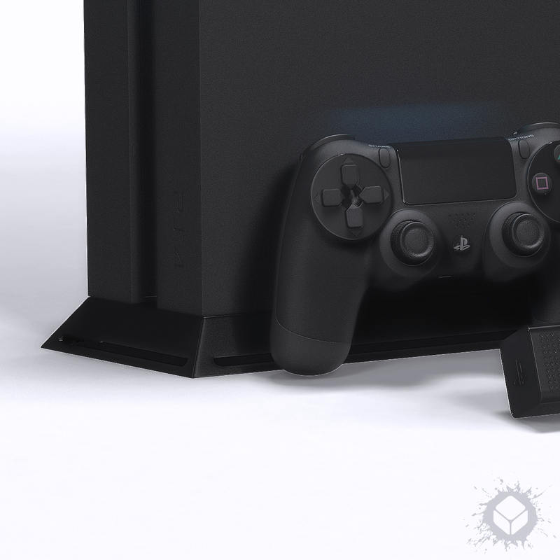 3d model gaming sony playstation 4