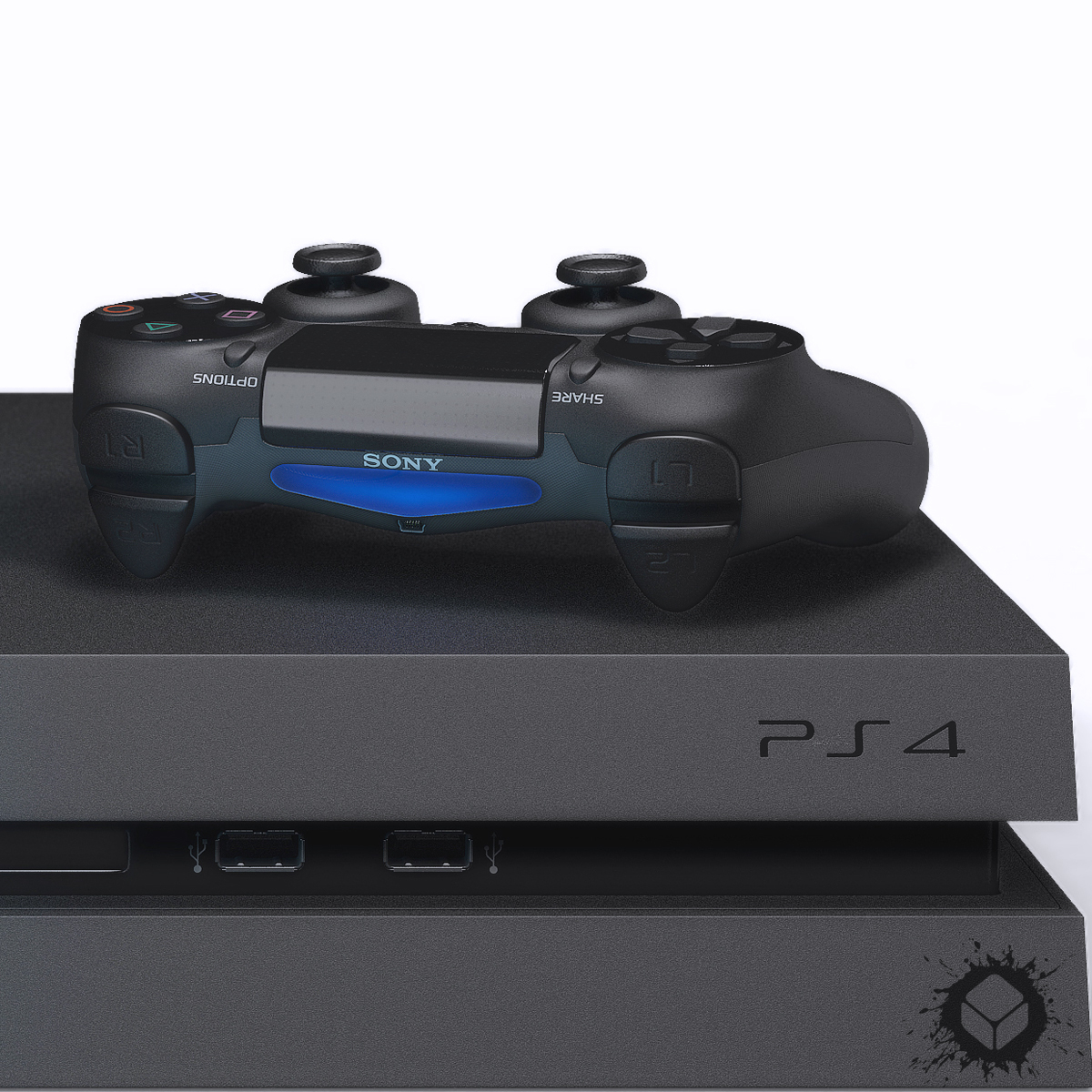 3d model gaming sony playstation 4