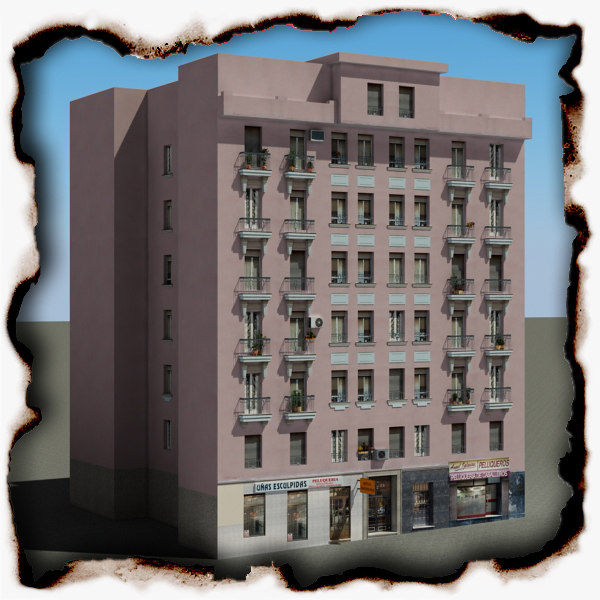 3d building 86